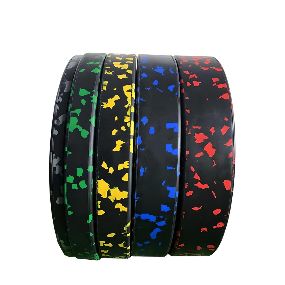 Fleck Olympic Rubber Bumper Plates (5kg - 25kg) – Muscleiq