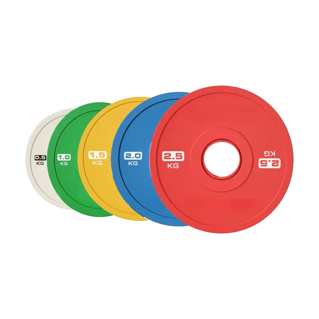 Fractional Weight Plates | 1kg to 2.5kg Plate Pairs – Muscleiq