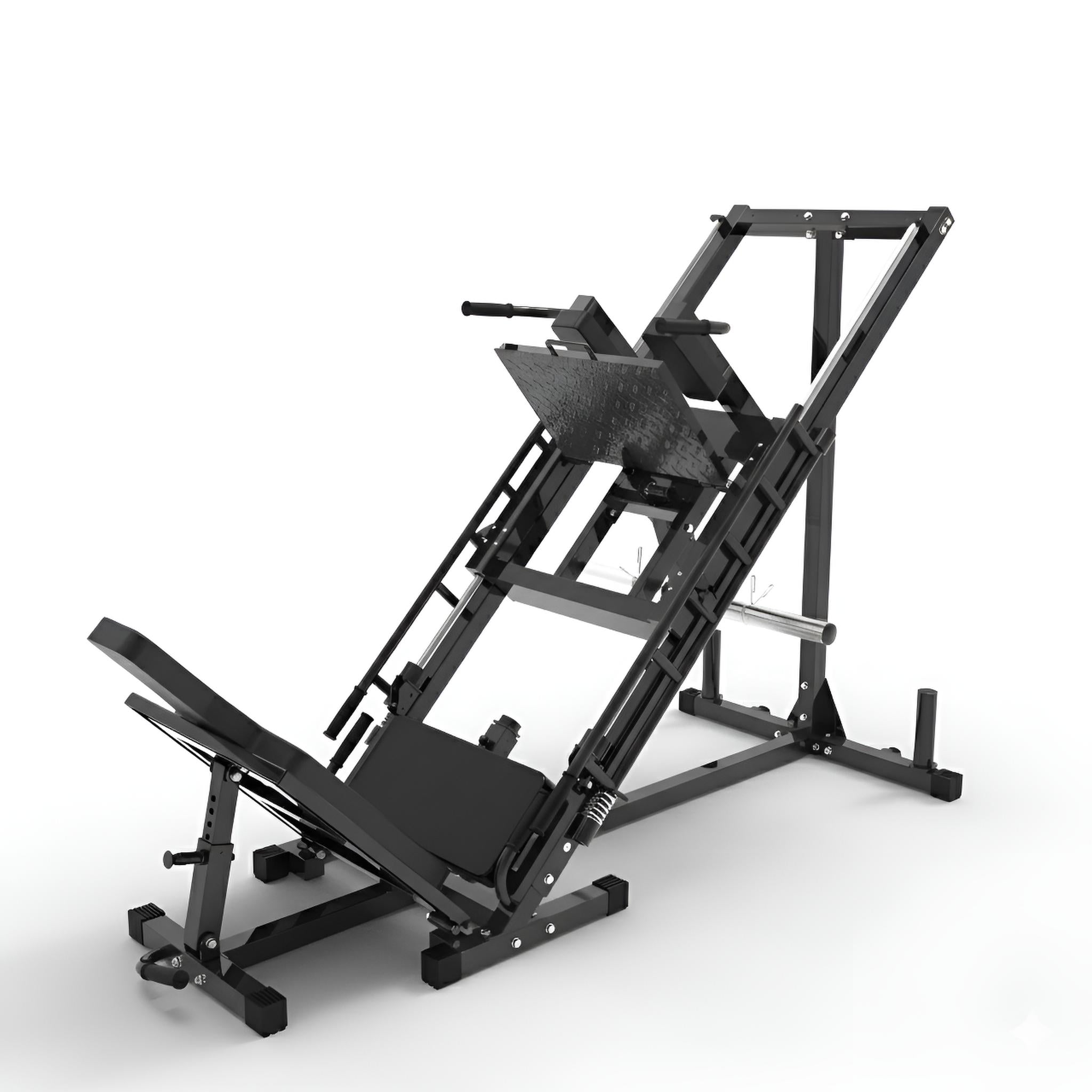 Leg Press & Hack Squat Machine | Home Gym - MUSCLEIQ – Muscleiq