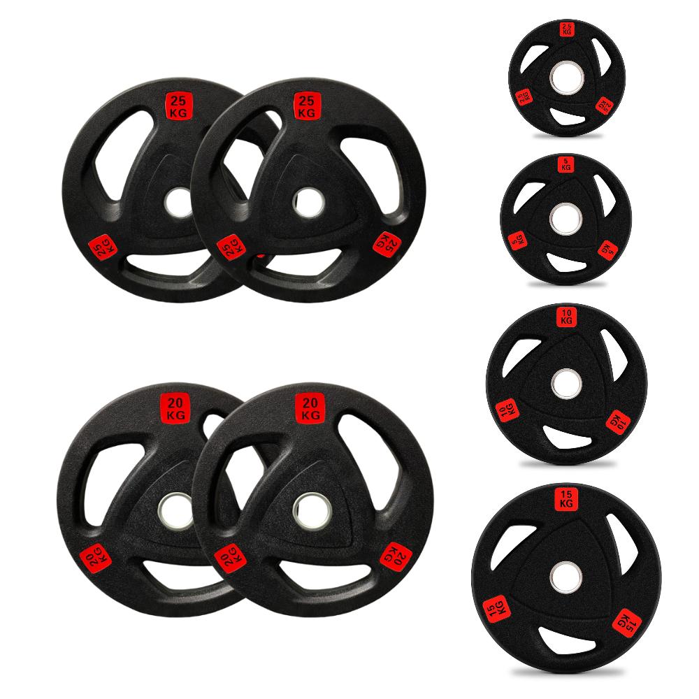 Olympic Tri-Grip Weight Plates 2.0 (2.5kg - 150kg) – Muscleiq